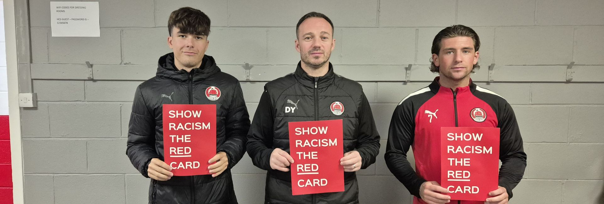 Show Racism The Red Card - Clyde F.C.